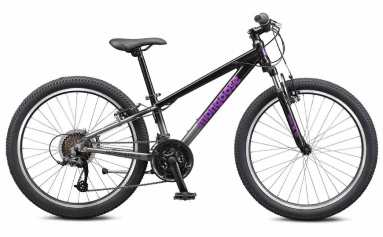 Mongoose Rockadile 24 Black 2025 | Port Melbourne Cycles