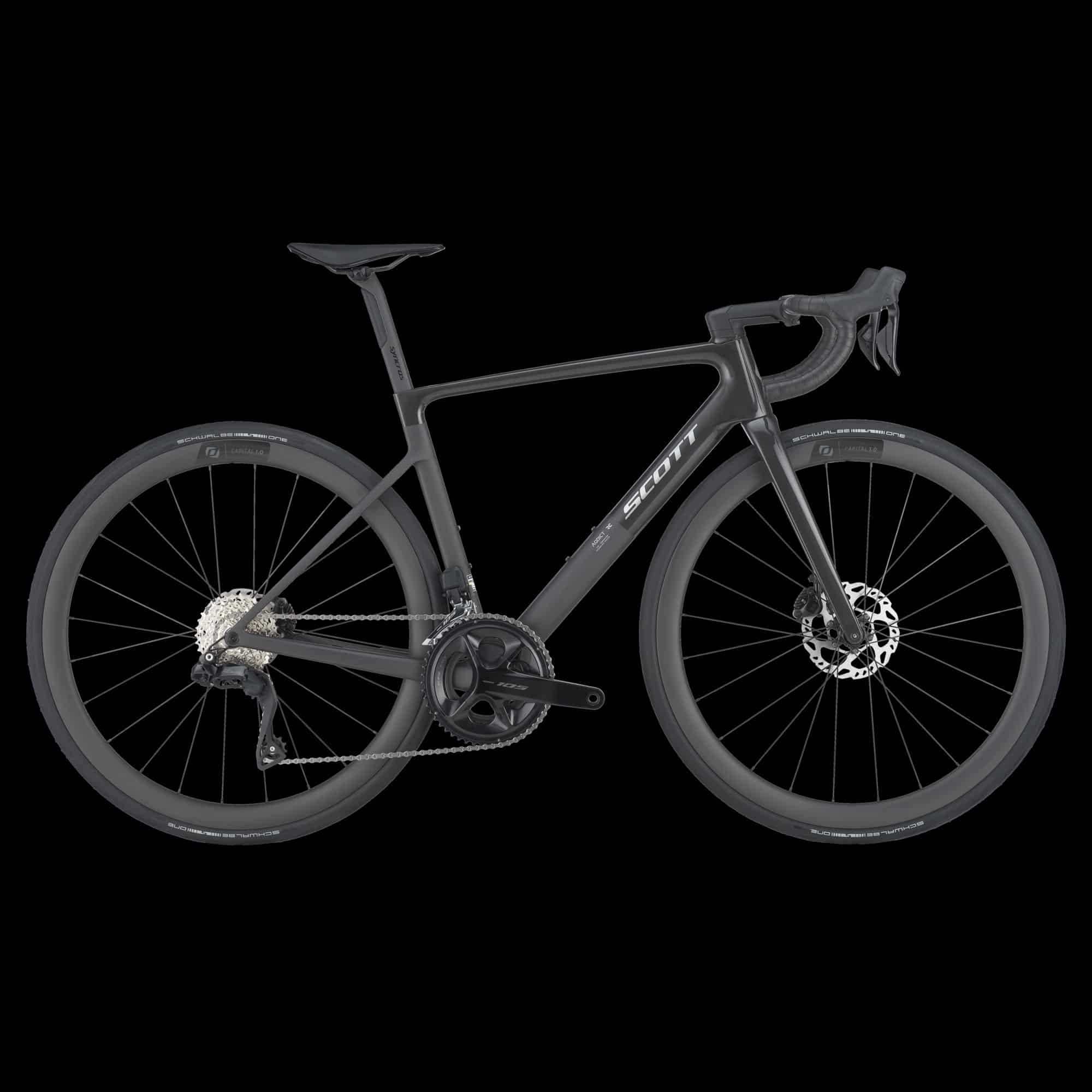 Scott Addict RC 30 105 Di2 (2025) Carbon Black - Port Melbourne Cycles